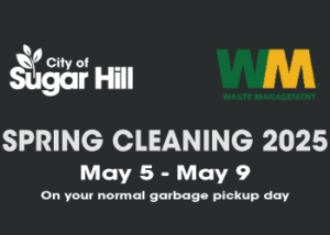 Spring Cleaning 2025 – City of Sugar Hill